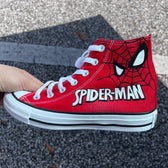 Spiderman - Converse Custom - Hand Painted Converse – Merakicks